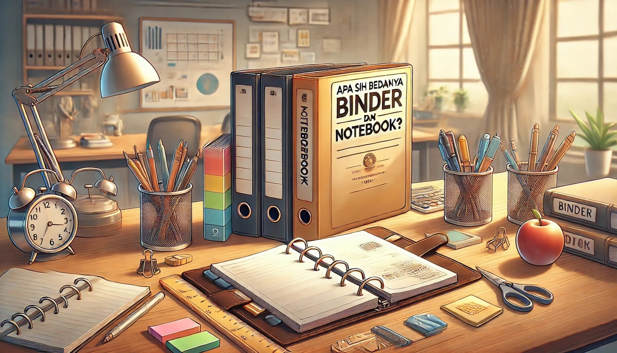 Apa Sih Bedanya Binder dan Notebook? Simak Penjelasannya