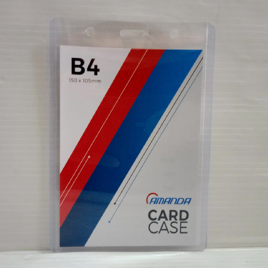 Jual Name tag panitia B4 plastik tebal